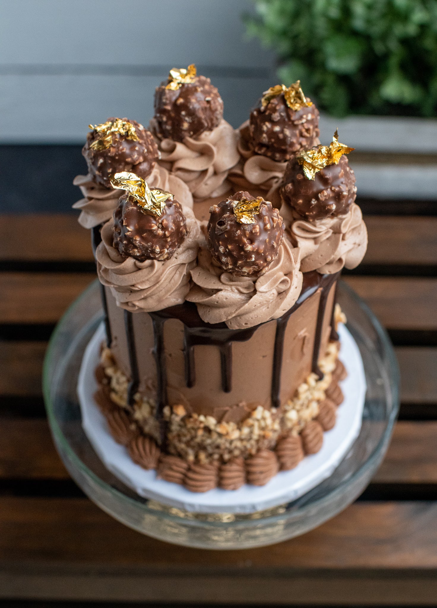 Ferrero Rocher Birthday Cake